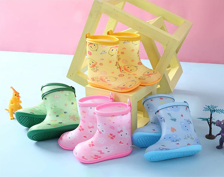 Kids Raincoat Cute Children Rain Cover Poncho Rainwear Hooded Rain Gear ...