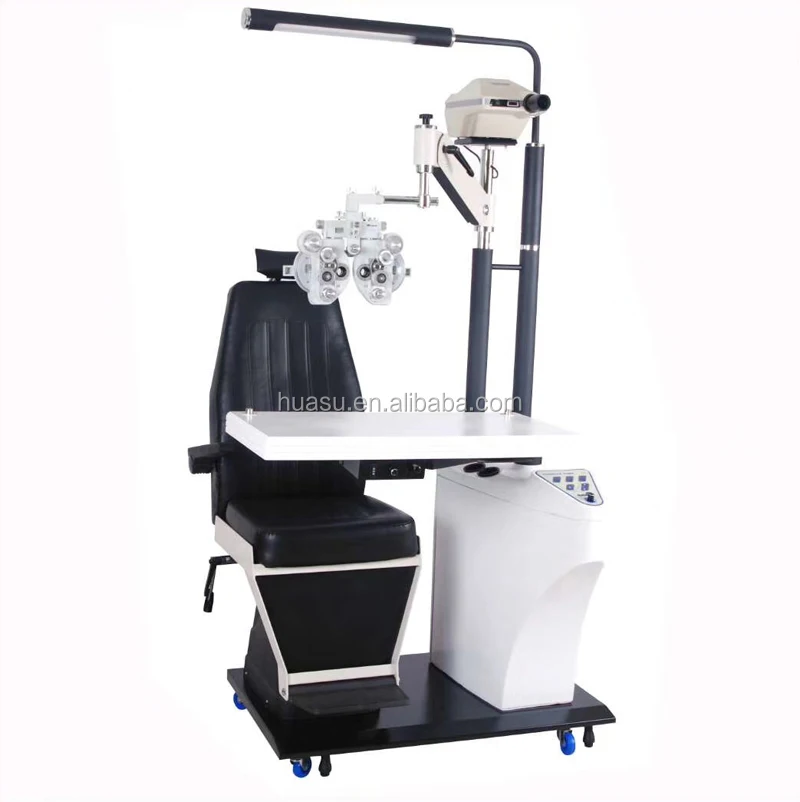 Ophthalmic Refractor Chair Unit Optometry Combined Table Set Optical ...