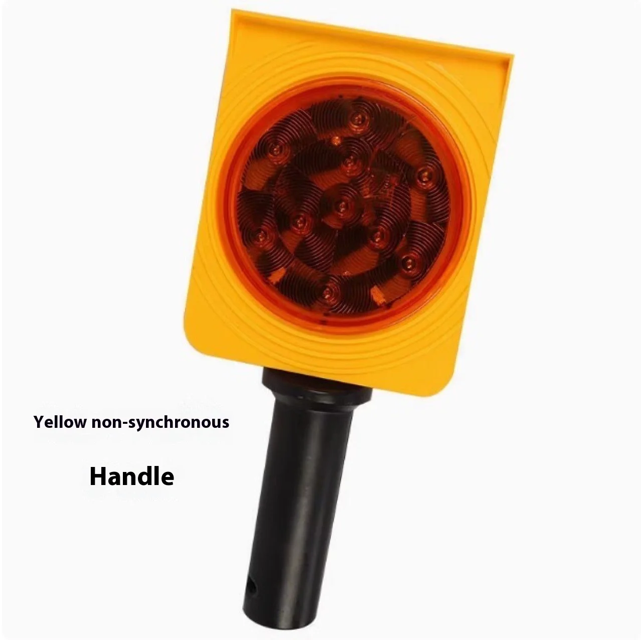Small Yellow Solar LED Road Warning Light 300mm Traffic Signal Edge ...