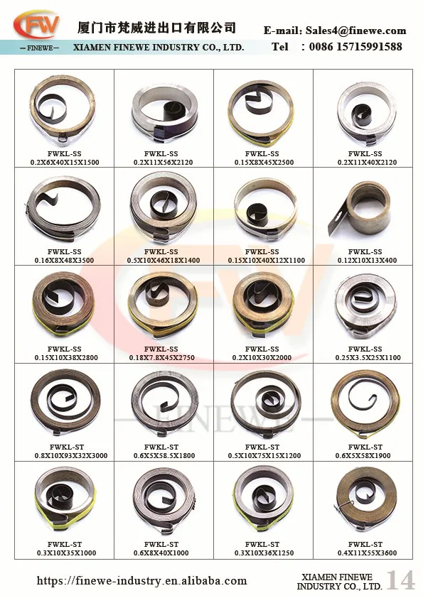 Custom Aa Battery Contact Spring Negative And Positive Battery Springs ...