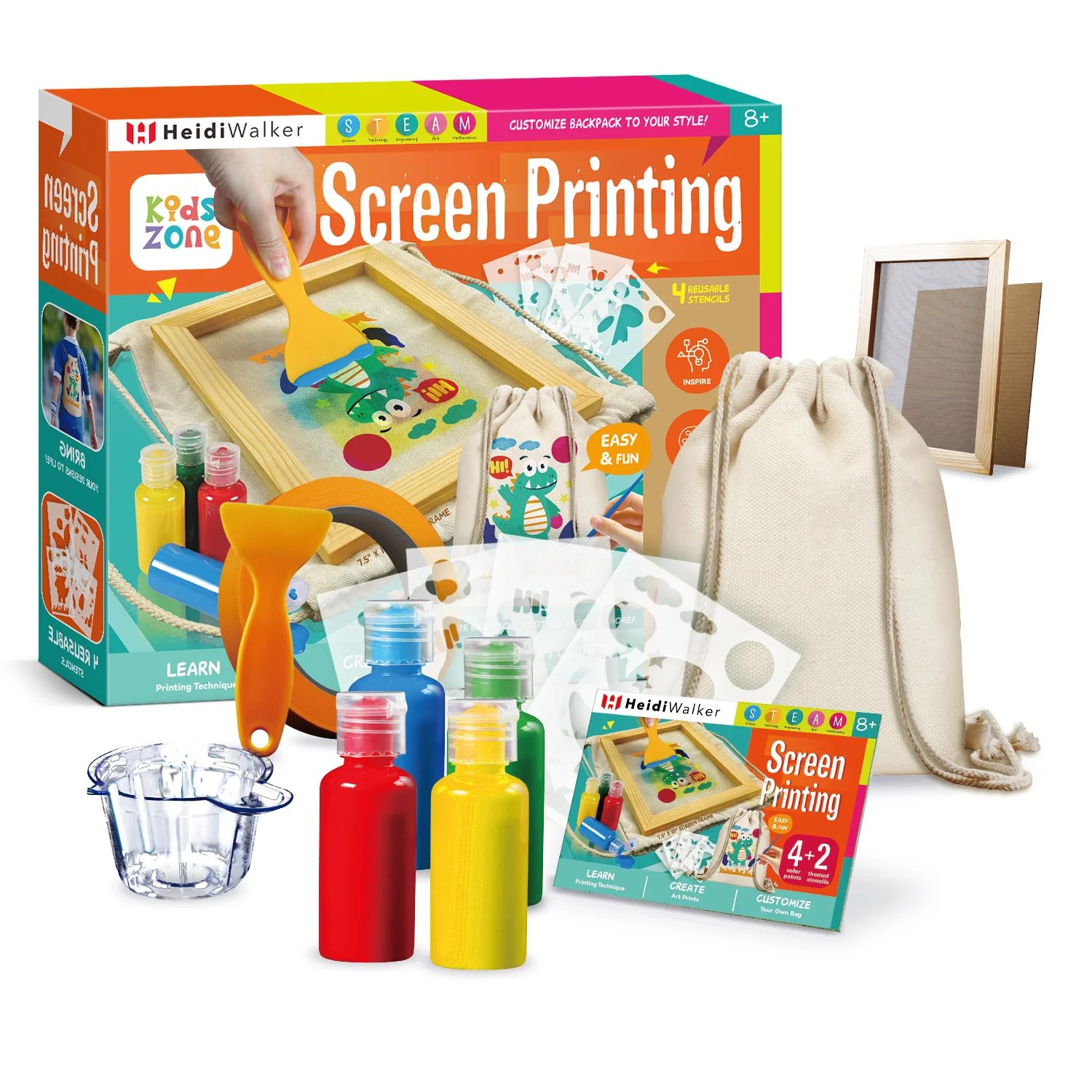 Child Toy Science Screen Printing - Explore & Learn