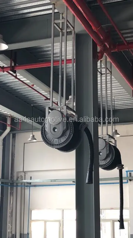 Automatic Retractable Exhaust Extraction System Hose Reel