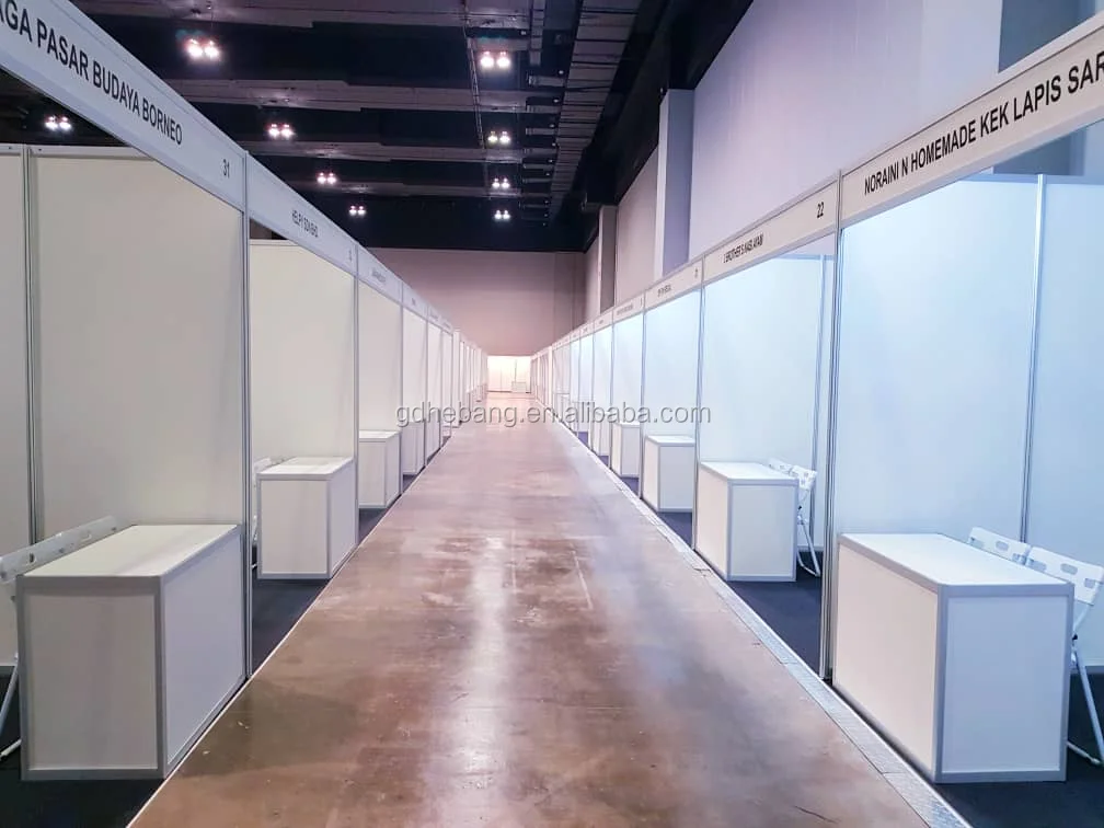 3x3m Divider Shell Scheme for Online Trade Show Event Booth