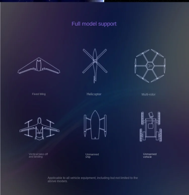 CUAV Leixun Open Source Flight Control UAV Multi-Rotor Fixed Wing APM ...
