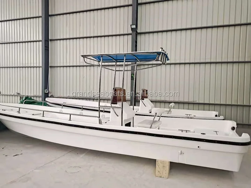 7m Fiberglass Panga Fishing Boat - Durable Craft for Sea, River, Lake ...