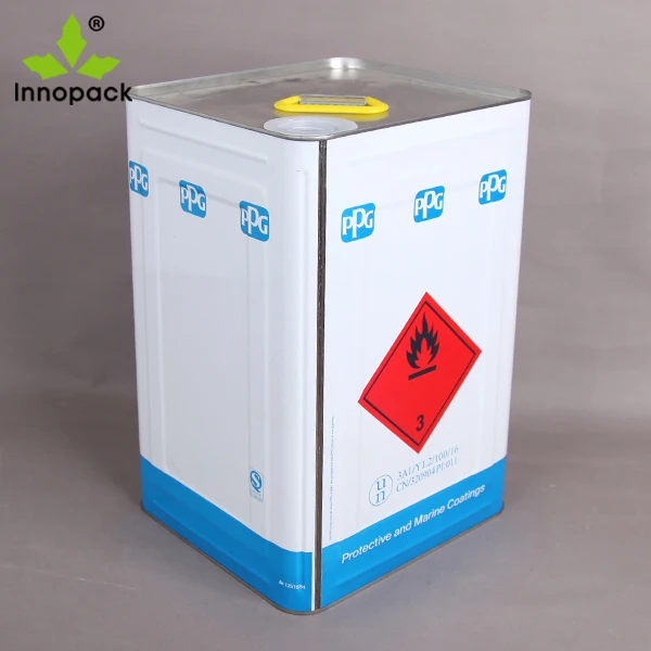 18 Liter Cooking Oil Jerry Can - Durable & Versatile Packaging