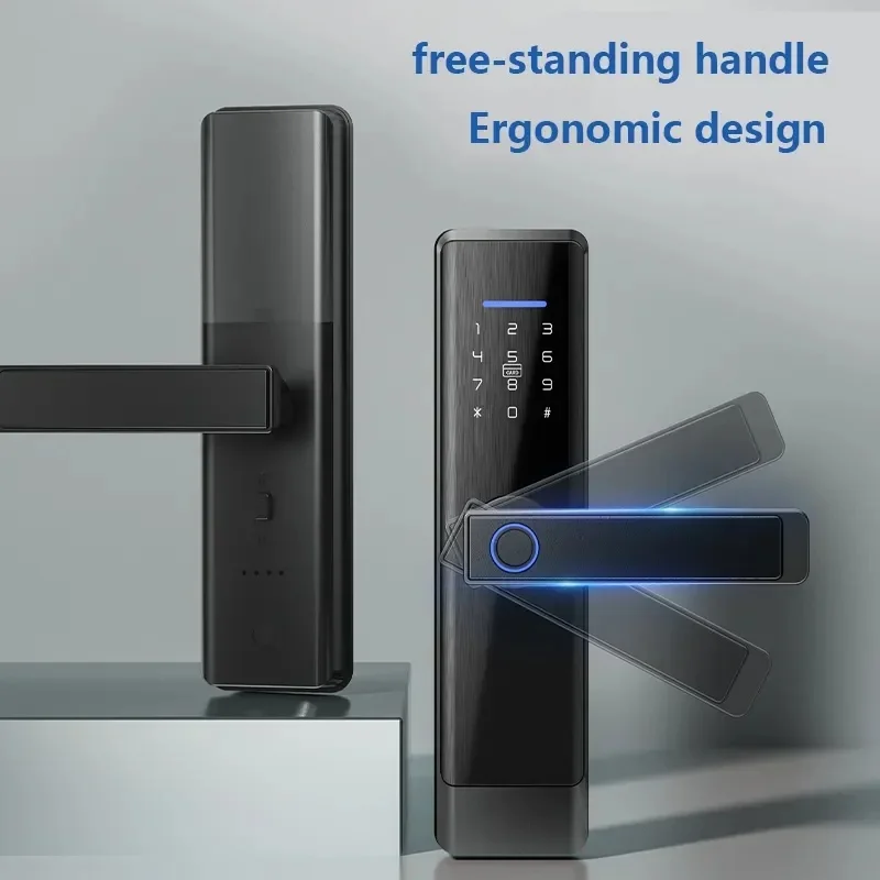 Euro mortise smart door lock Wooden door tuya Wifi BLE TTlock wifi 5572 ...
