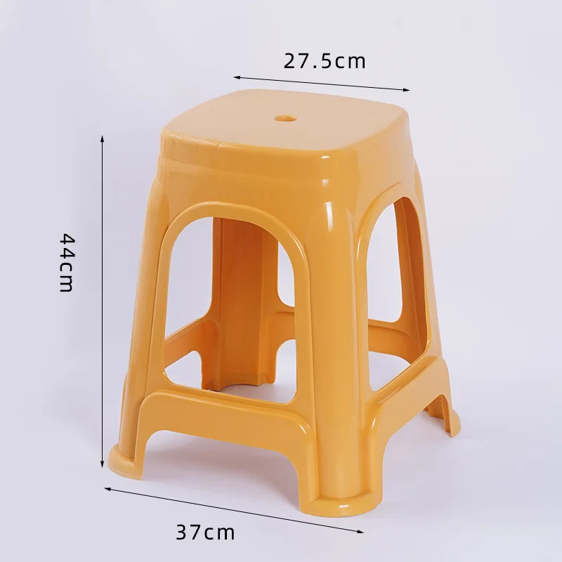 Traditional Plastic Stool With Four Legs Plastic Stool Chair Stackable ...