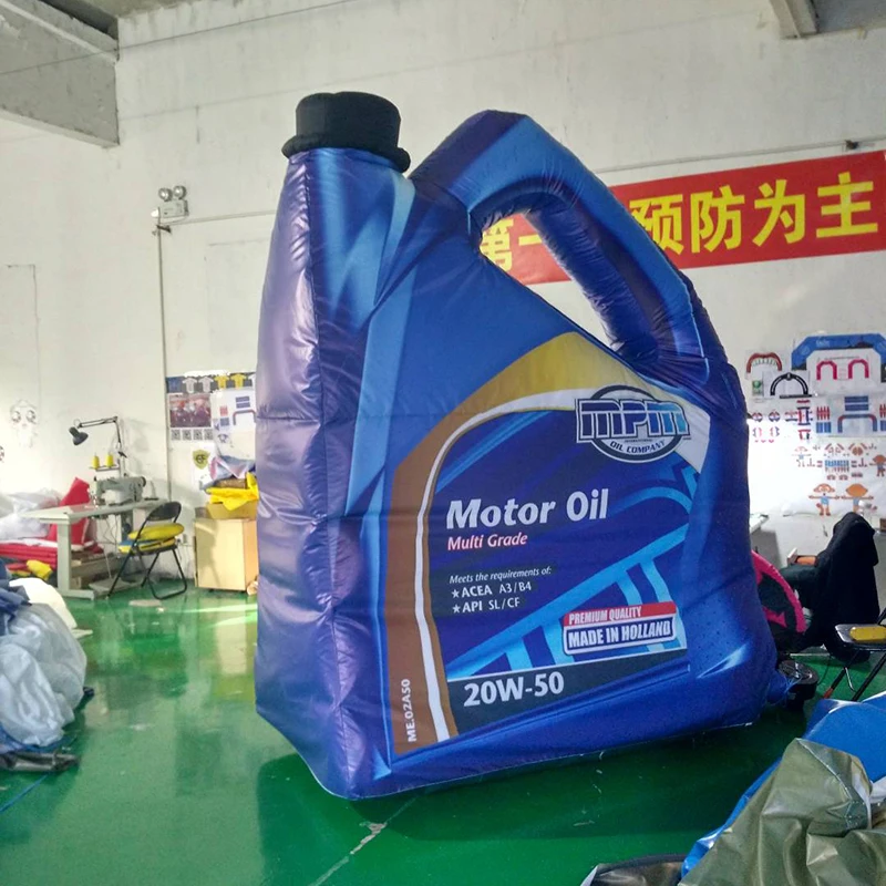 Customized Giant Inflatable Model Inflatable Lubricating Oil Bottle ...