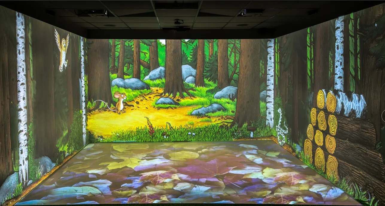 3D Interactive Touch Screen - Immersive Projection Game