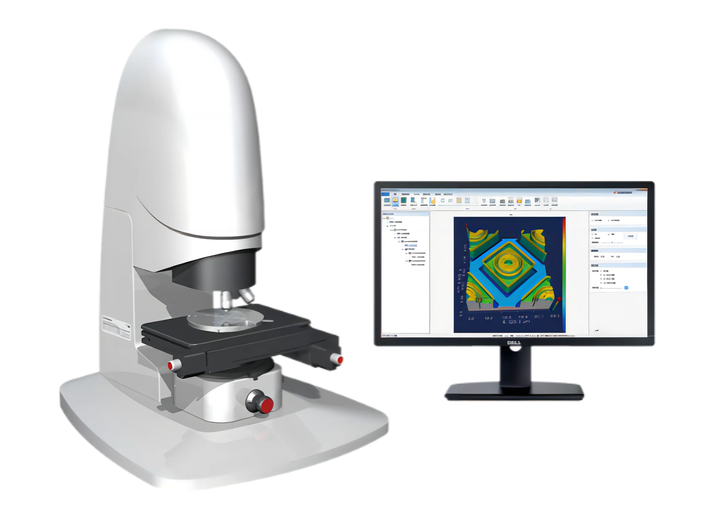 High Resolution 3d Optical Surface Profilometer,White Light ...