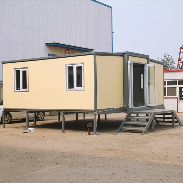 Retractable Prefab Folding House 40ft Excellent Expandable House - Buy ...