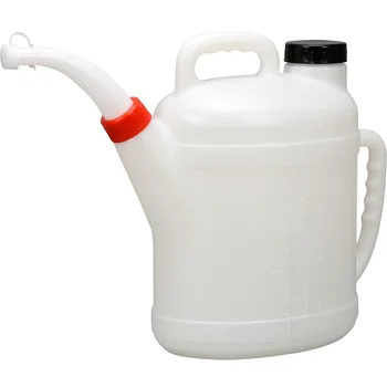 10 Litre Petrol Diesel Fuel Oil Measuring Jug Pouring Spout Lid Handle ...