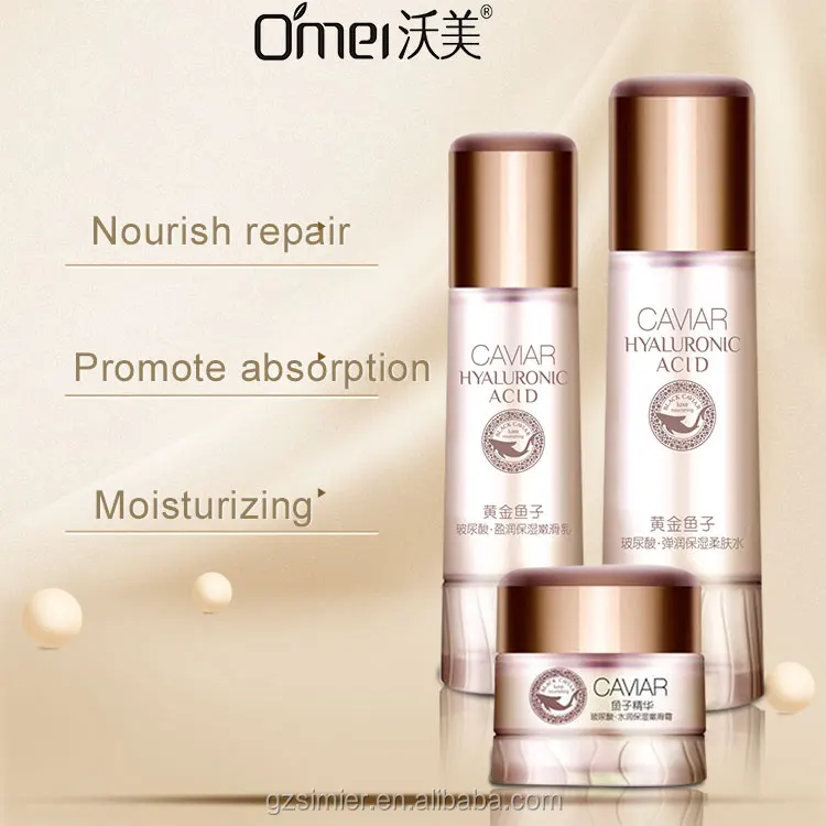 Best Selling Caviar Skincare Set 5pcs Anti-wrinkle Lotion Anti-aging ...