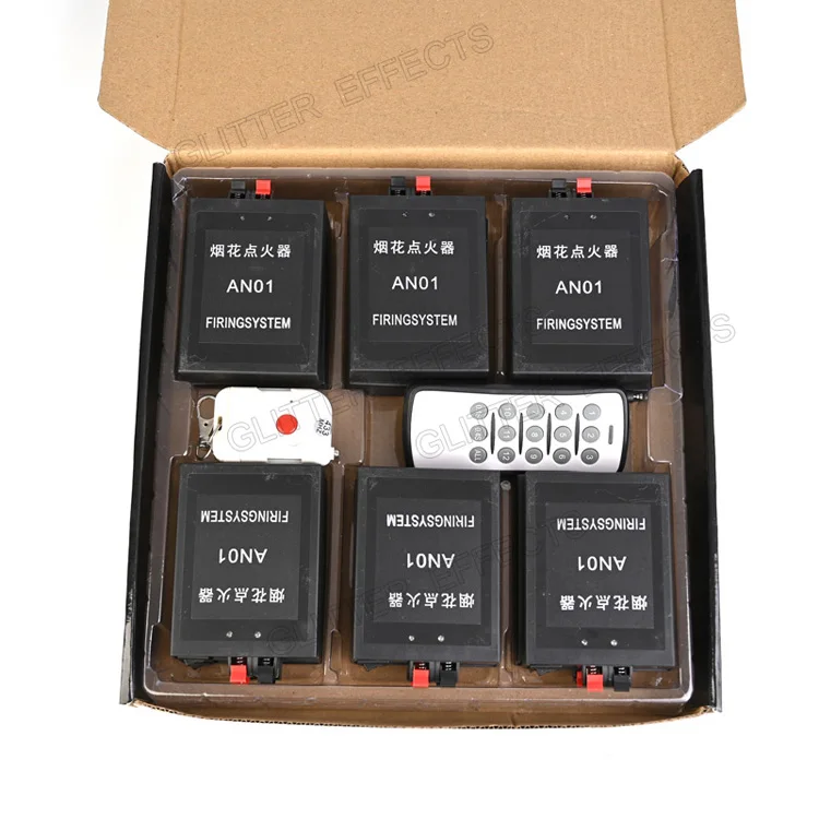An12 Professional Liuyang Color Box 12 Channel Trigger Cold Pyro ...