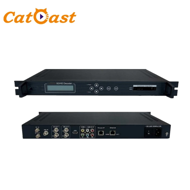 Satellite Decoder Mpeg2 Mpeg4 Sd Hd Dvb-t Decoder With Ci Slot ...