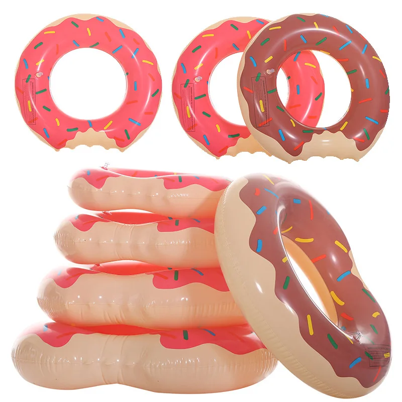 Inflatable Swim Buoy Donut Floating Swimming Ring Floats for Children ...