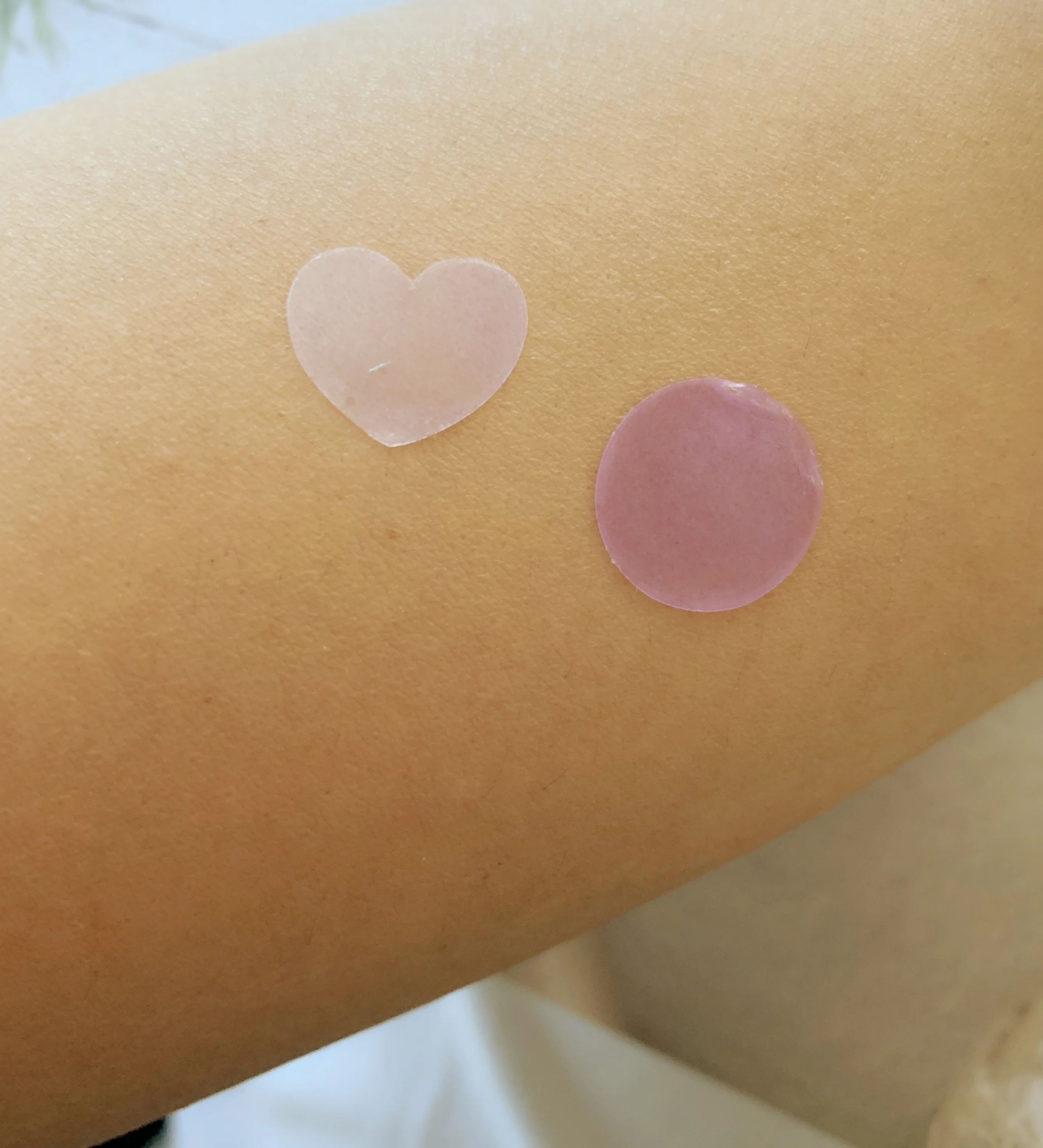 Uv Color Changing Sticker Transparent Pvc Outdoor Sunscreen Test Color ...