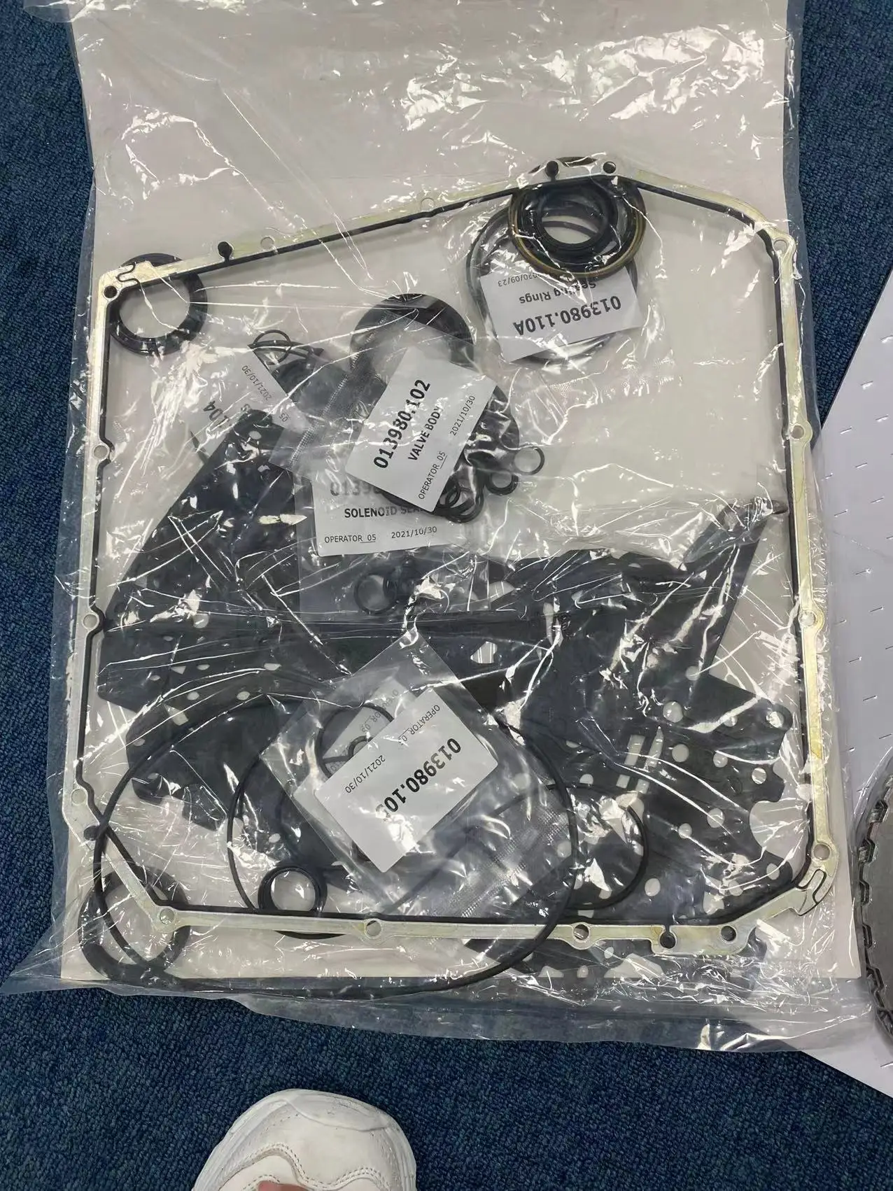 0B5 DL501 7SP Transmission Master Kit Rebuild Repair Kit O-ring Seal ...