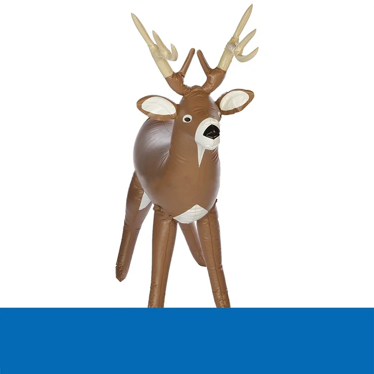 Customized 3D Inflatable Deer Target - Eco-Friendly Fun