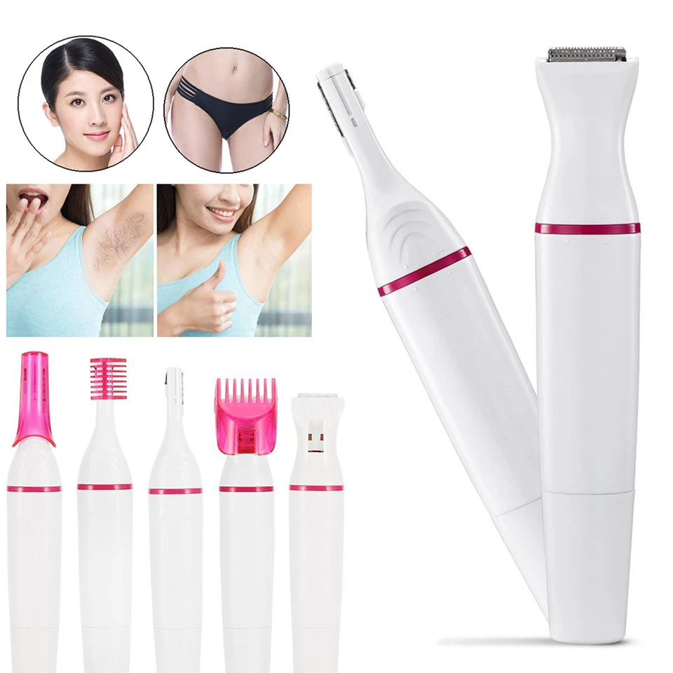 Multi Function Lady Electric Shaving Bikini Line Shaver Leg Female Intimate Bikini Shaver Hair ...