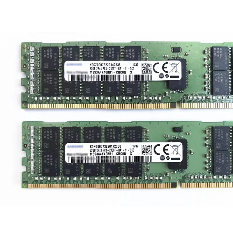 32gb Pc4-2400t Ddr4 2400mhz 2rx4 Ram Memory Ecc Reg Compact 805351-b21 ...