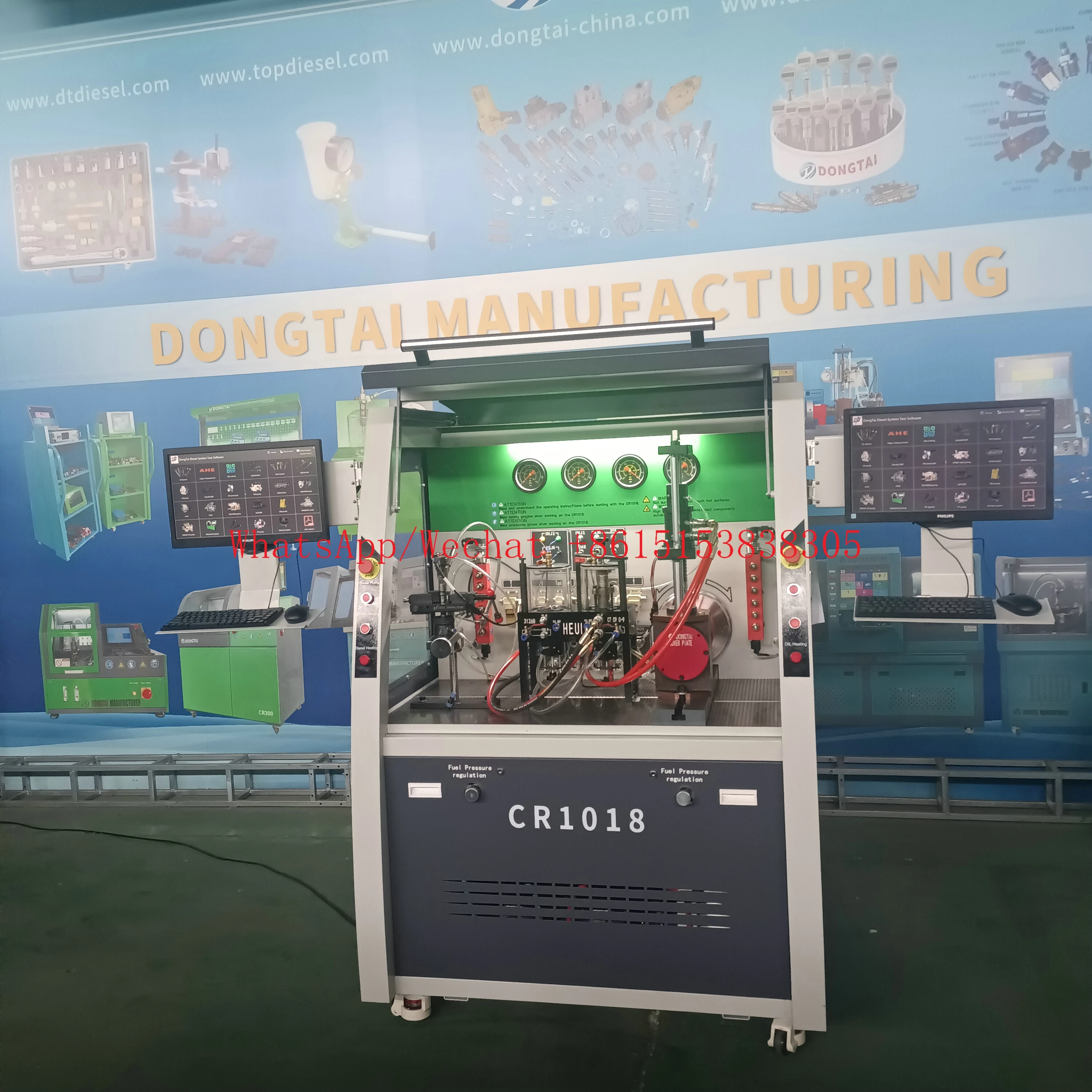 Dongtai Manufacturer Multifunction Test Bench Cr1018 For Common Rail ...