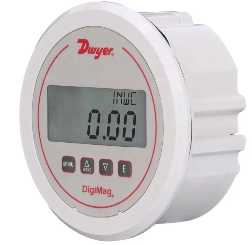 Hot Sale Dwyer Dm-1000 Series Differential Pressure Gauge With Led ...