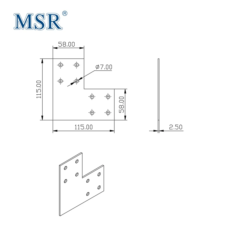 Aluminium Profiles Accessories And Fittings Wholesale T Connecting ...