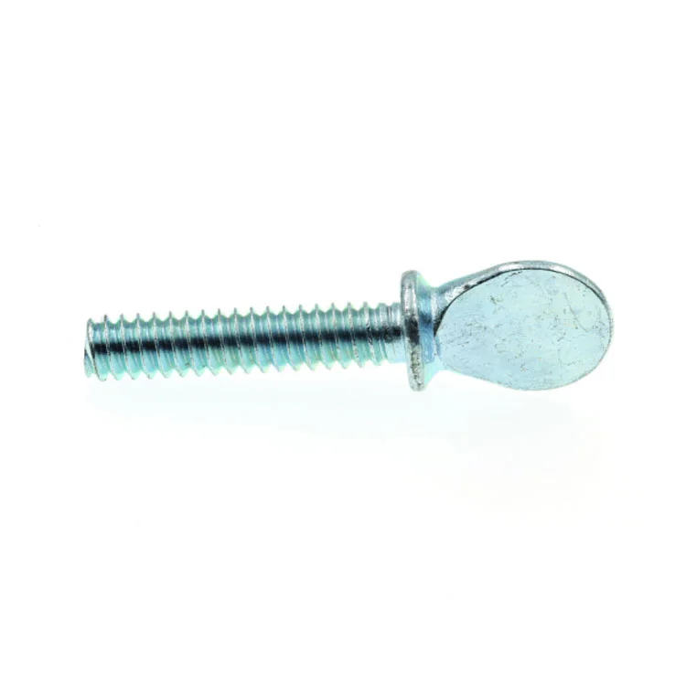 Carbon Steel Cold Forged Spade Head Thumb Screws with Shoulder Type A
