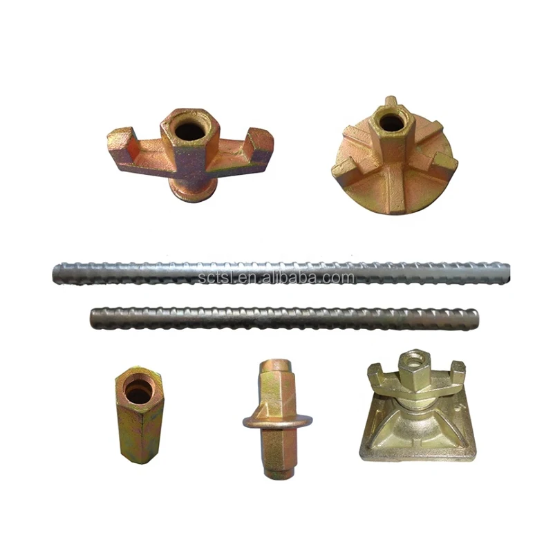 Galvanized Tie Rod Scaffolding Formwork Screw Tie Rod Construction ...
