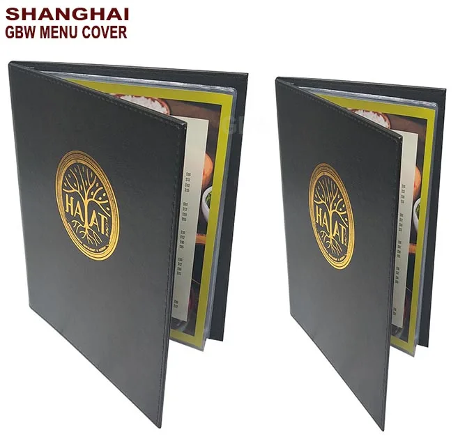 Elegant Food Menu Covers & Leather Wine Lists by GBW