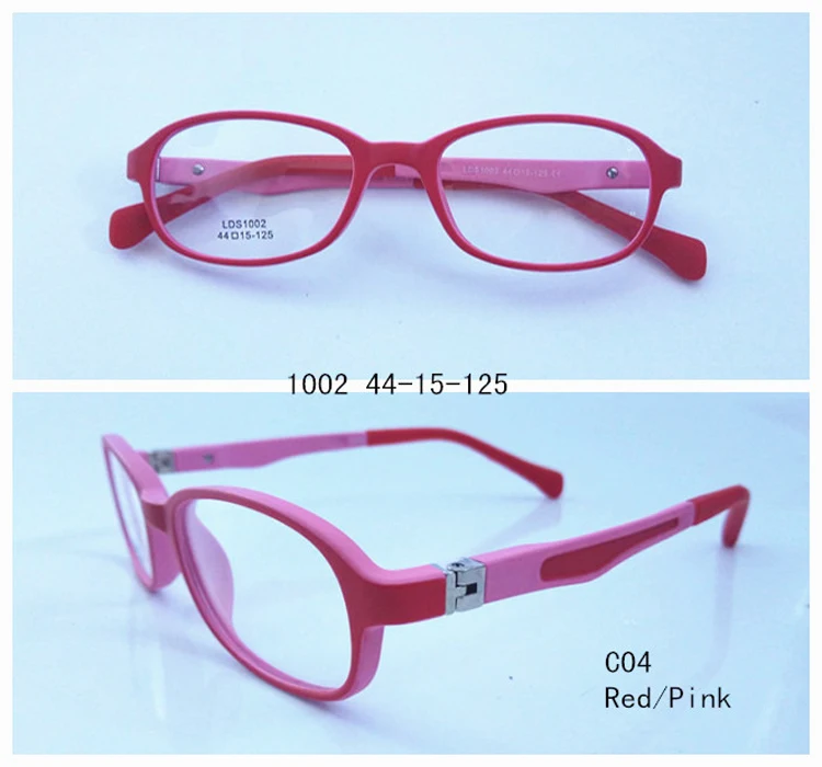 180 Degree Hinge Kids Flexible Eyeglasses Children Optical Frame Kid ...