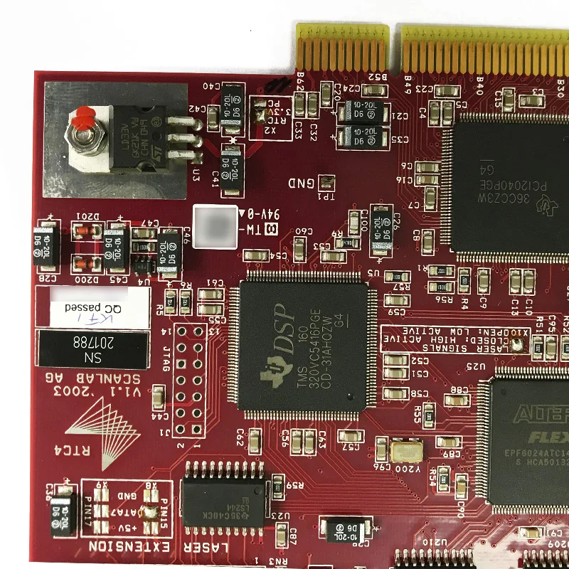 Fanuc Pcb Circuit Board Scanlab Ag Rtc-3 V1.2 V1.3 Pci Card Control ...