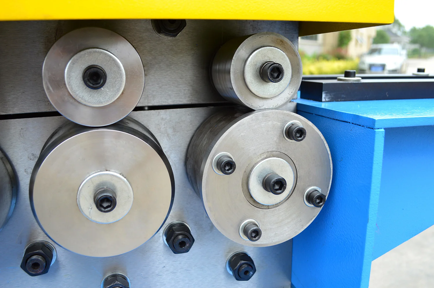 HVAC Air Duct Sheet Metal TDF Roll Flange Forming Machine| Alibaba.com