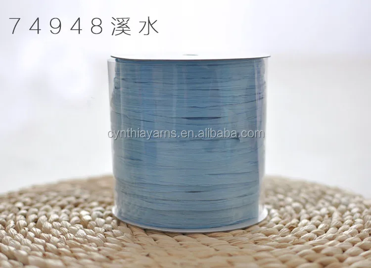 Cynthia Shiny Raffia DIY Colorful Decoration Paper Raffia Yarn