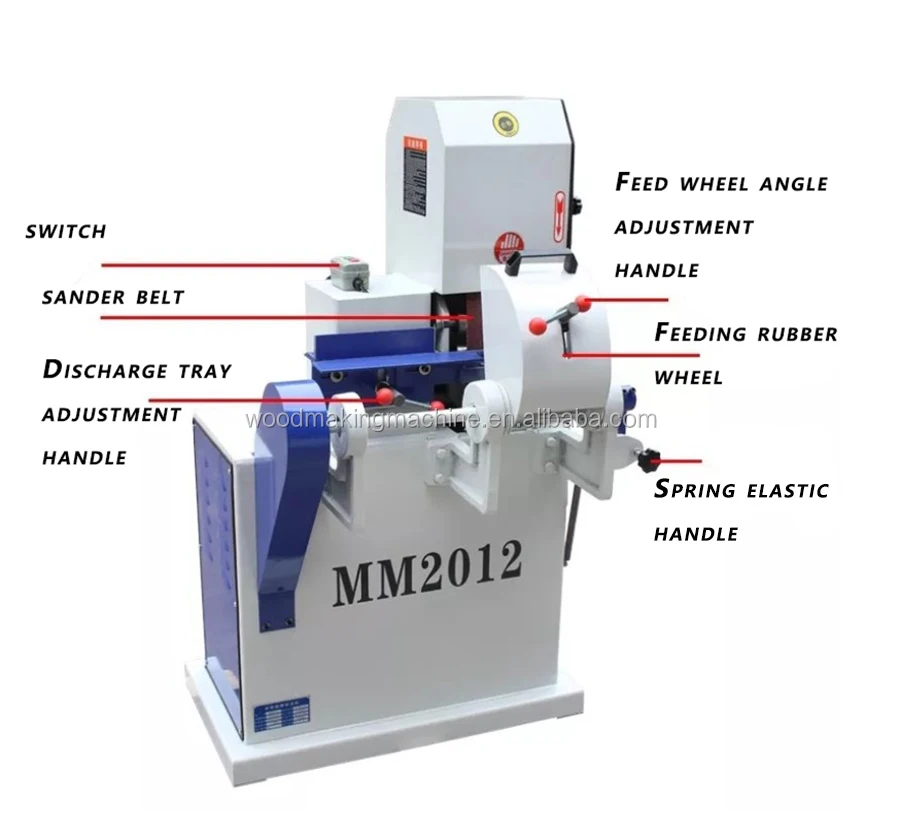 Round Rod Wooden Broom Handle Sanding Machine - Buy Round Rod Sanding ...