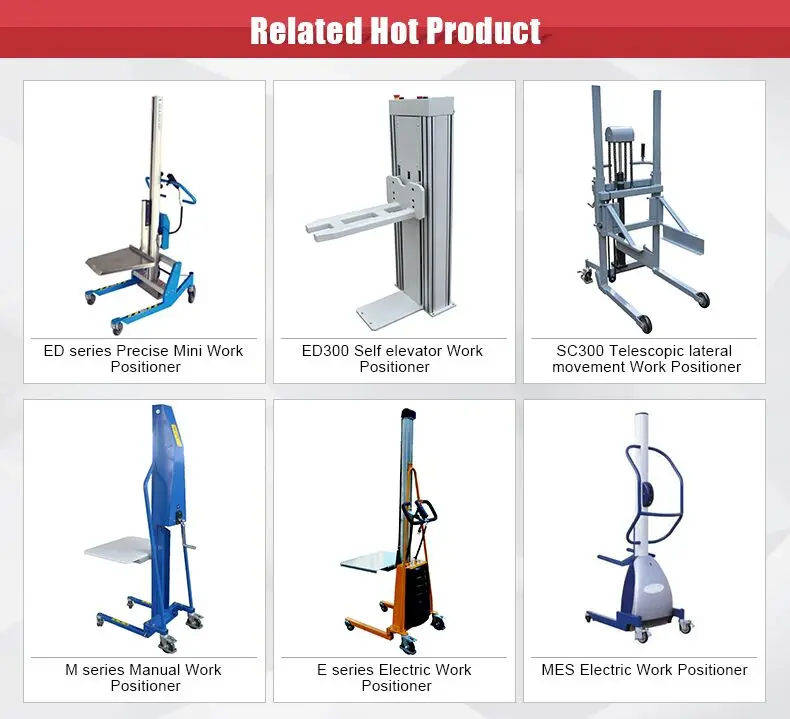 Sinolift E100-E200 Mini Electric Stackers - 80-200kg Capacity
