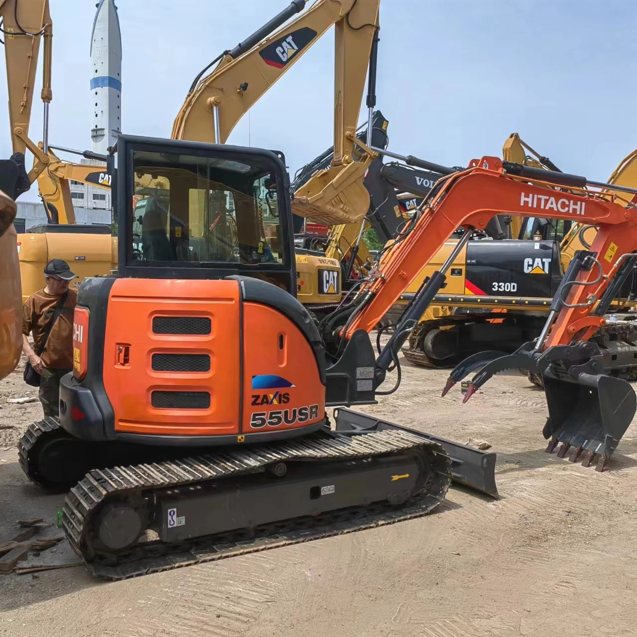 Japanese Used Mini Diiger Hydraulic Thumb Used High Performance Cheap ...