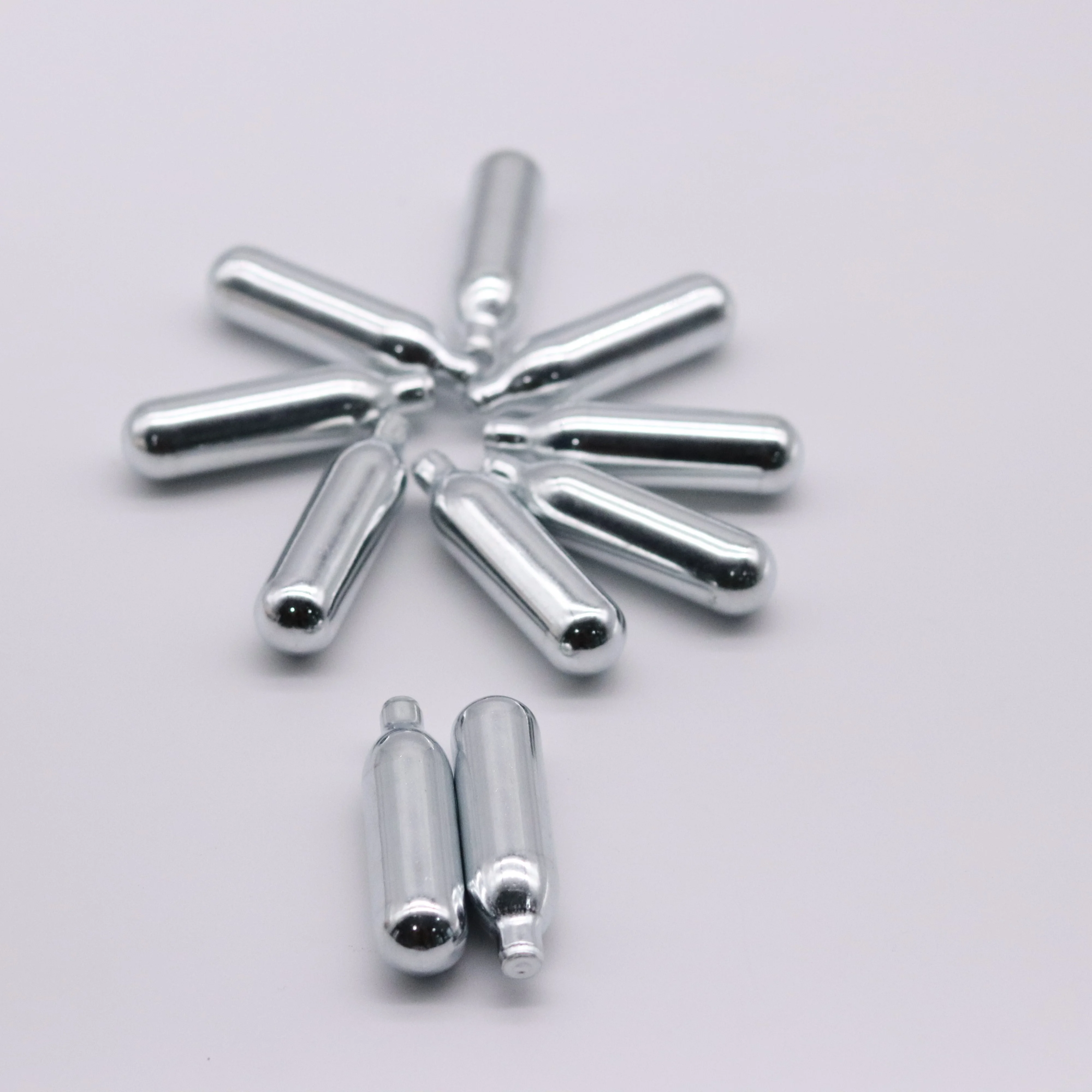 Mini CO2 Gas Cylinders - 12gram CO2 Cartridges for Outdoor Sports
