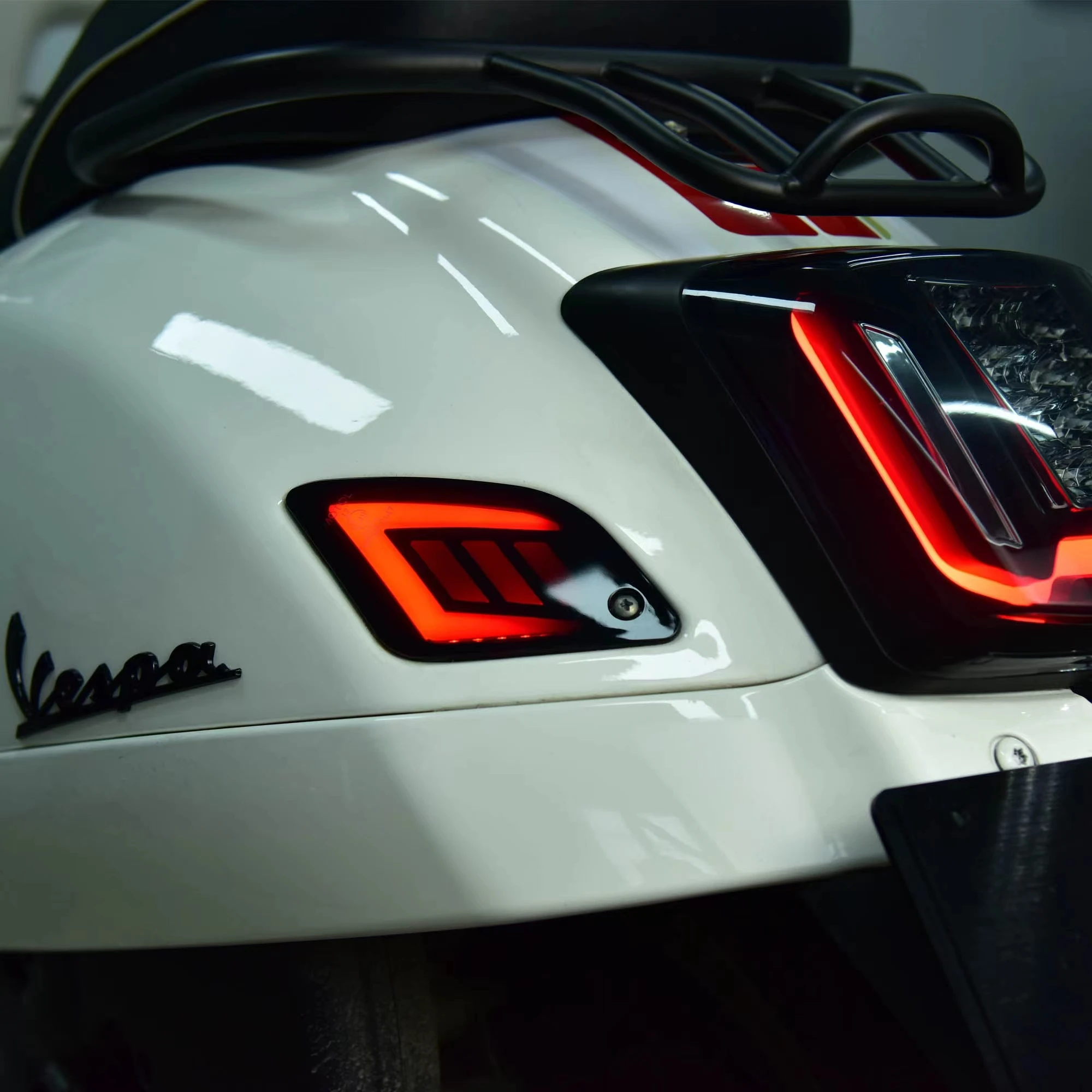 Applicable To Vespa Motorcycle Gts300 Modified Lightning Turn Signal ...