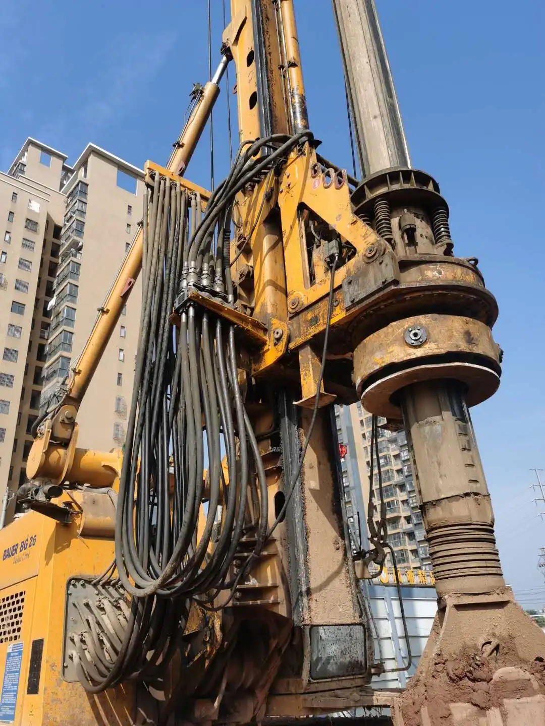 Used Construction Rig Bauer Bg26 Bg22 Gb24 Pile Driver Made In 2014 ...