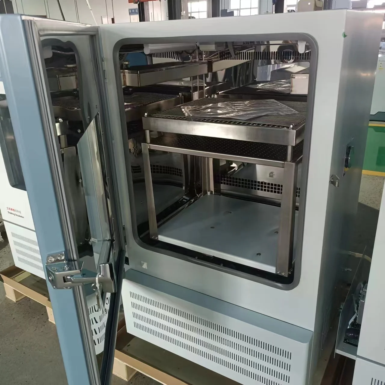 Laboratory Vertical 2-layer Shaking Plate Spring Flask Clamp Sticky ...