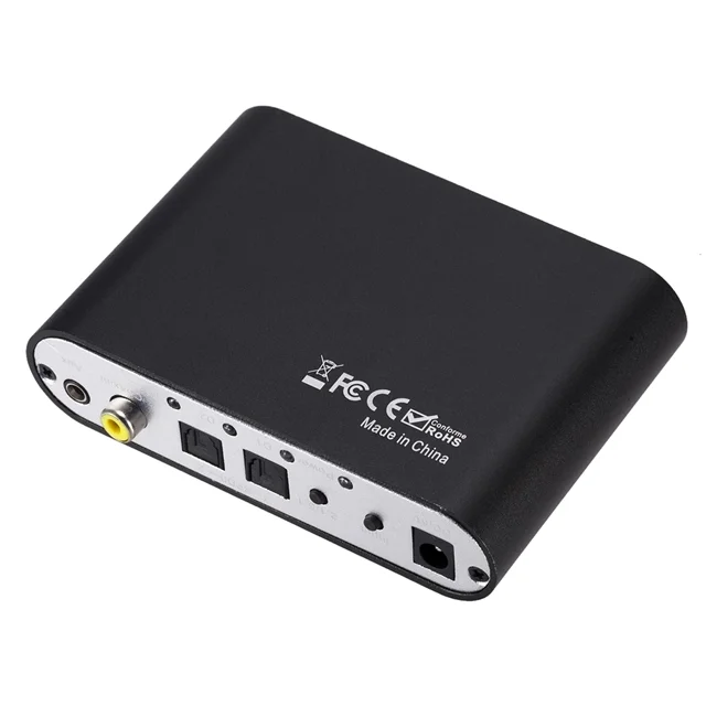 Dac Audio Decoder 51 Board Dolb Toslink Digital To Analog Converter 5.1 ...