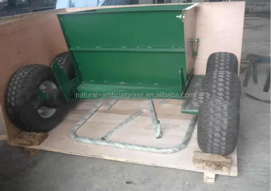 Sand Rubber Granules Infill Machine For Artificial Grass Installation ...