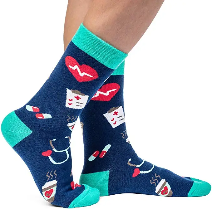 2023 Hospital Funny Occupation Med Socks - Buy Funny Occupation Socks ...