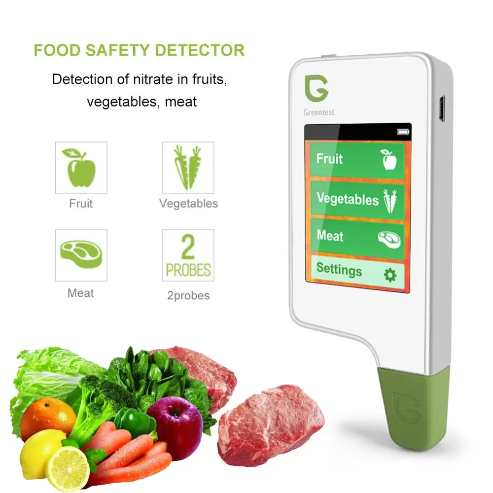CHINCAN Greentest2f Portable Nitrate Detector for Food