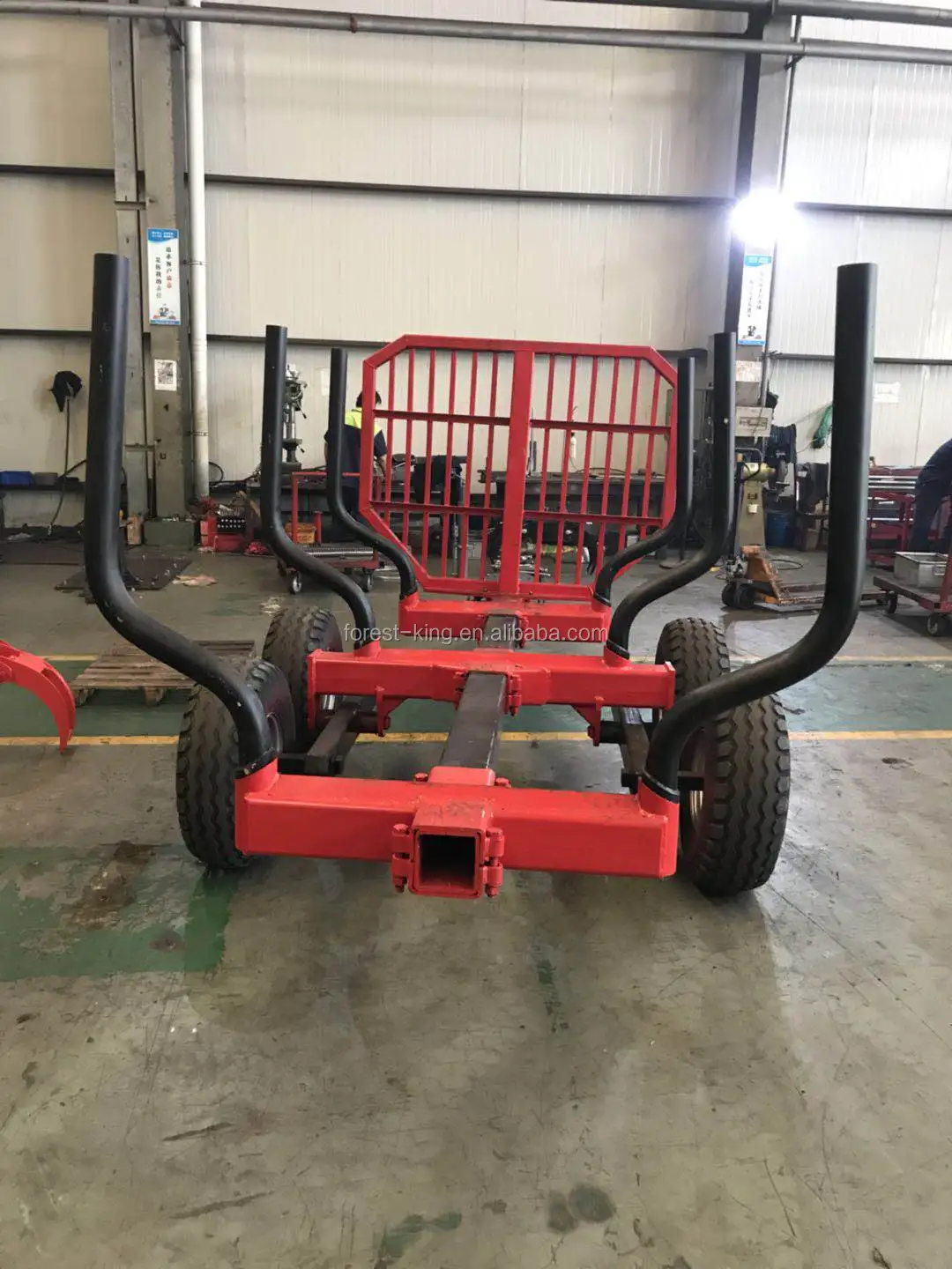 Rima Pto Log Loader Trailer Rt06 With Log Crane Farm Trailer Tractor ...