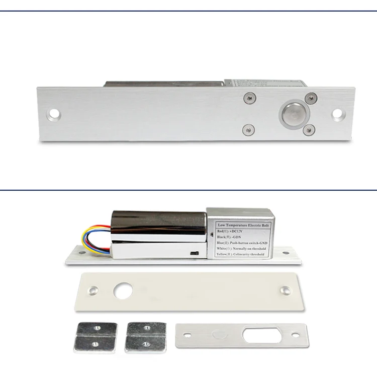 Five Wires Electric Drop Bolt Lock,Access Control Low Temperature Fail ...