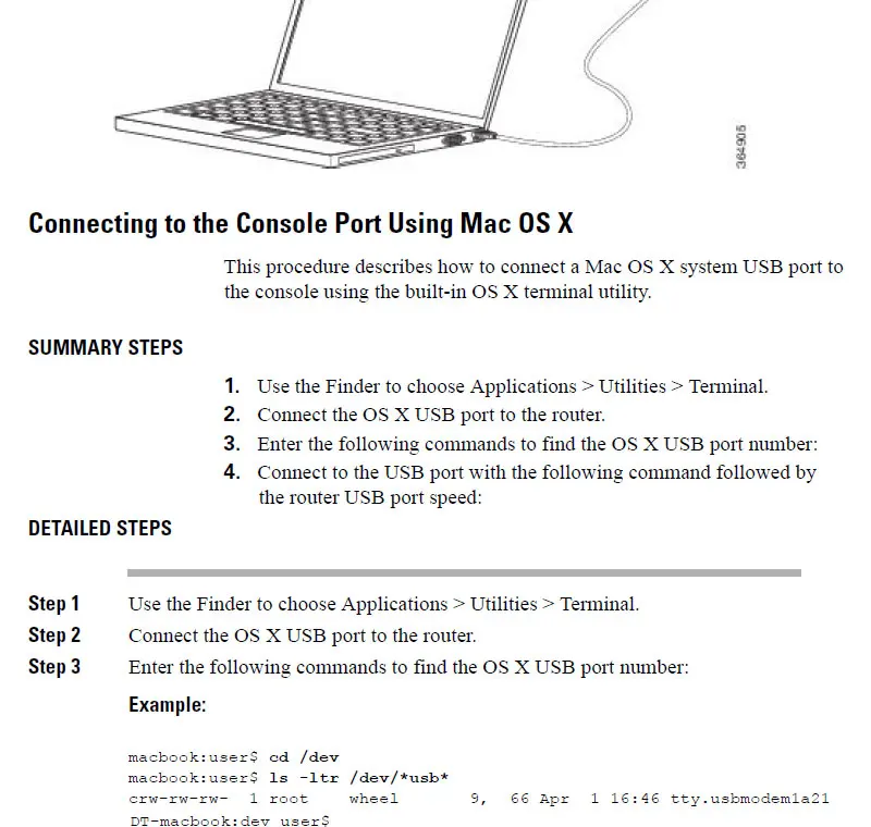 Vision Usb To Usb Cable A900-cons-kit-u= For Asr-920-12sz-im Asr-920-u ...